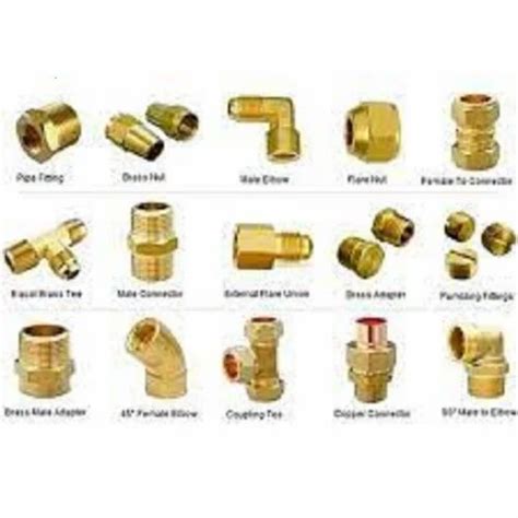 Male And Female Brass Pipe Fittings At ₹ 800piece In Ahmedabad Id