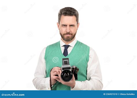 Séance De Prise De Vue Isolée Sur Blanc Photographie Travail