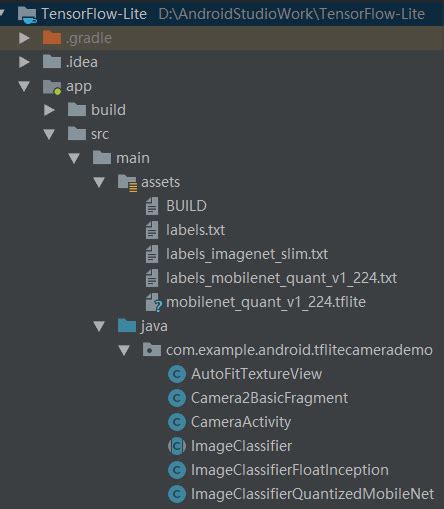 Tensorflow Lite Demo For Android 正确使用 魅力程序猿