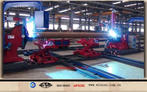 China Heavy Duty Cantilever Type Automatic Pipe Welding Machine Pipe Spool Fabrication System