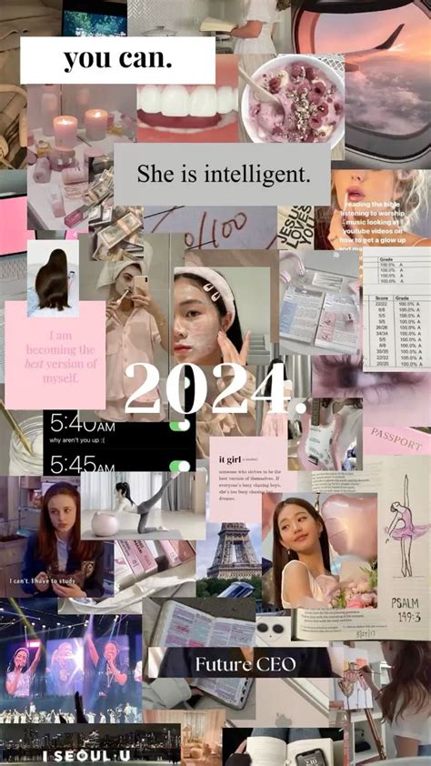 My Visionboard 🎀 In 2024 Vision Board Vision Board Inspiration