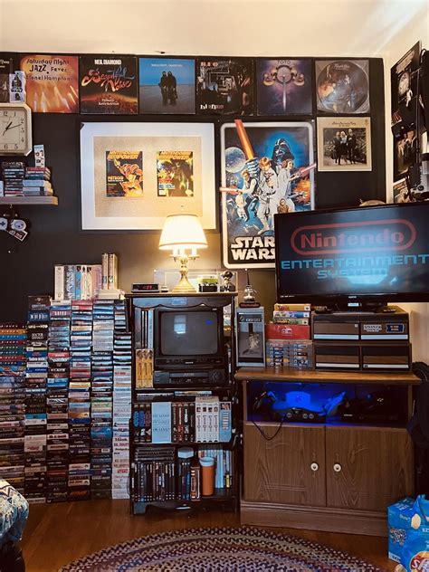 Just Need To Figure Out Shelving For My Tapes But My Nostalgia Corner