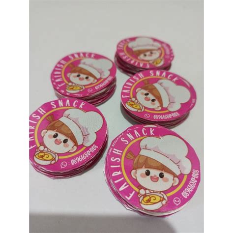 Jual Stiker Logo Merk Brand Shopee Indonesia