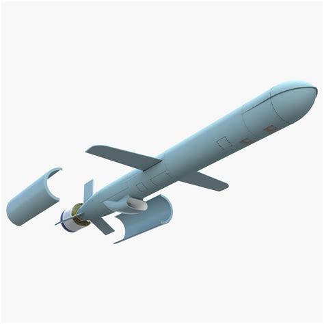 Bgm Tomahawk Cruise Missile D Model Obj Unknown Fbx Blend