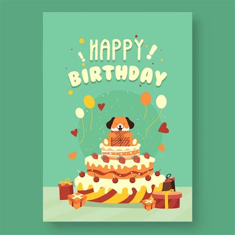 Premium Vector Happy Birthday Cards