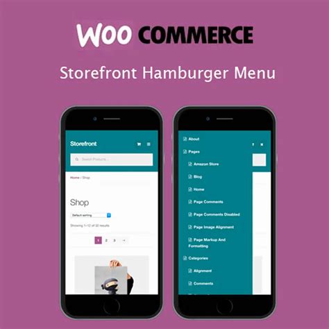 Woocommerce Storefront Hamburger Menu Plugins Gt