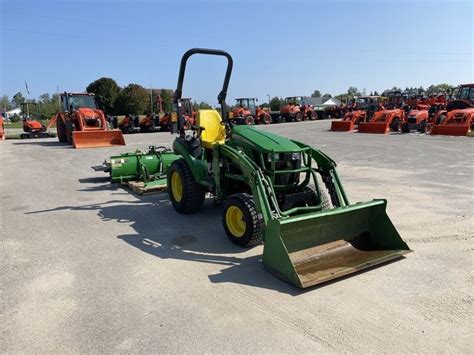2019 John Deere 2025R Tractor For Sale Ginop Sales Inc Michigan
