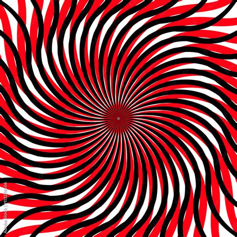 Abstract Vector Image On The Basis Of Divergent Convergent Rays Stock