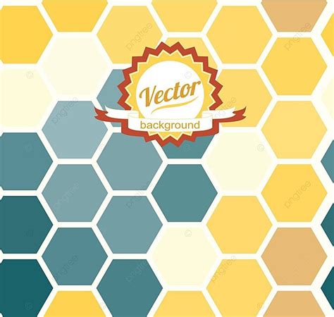 Geometric Backgroundhexagons Element Texture Pattern Vector Element