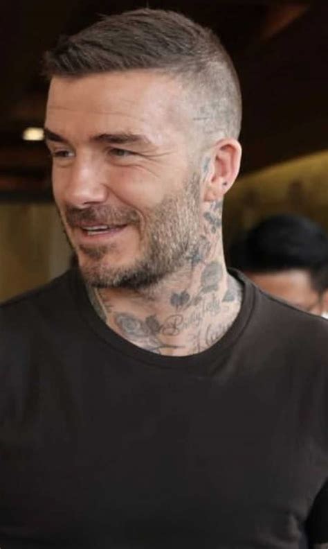 Get The David Beckham Look With A Short Haircut Are You Tired Of Your