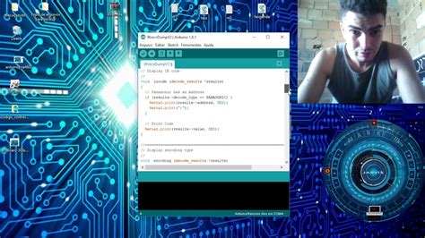 Controlando A Tv Com Jarvis Usando Arduino Parte1 Youtube