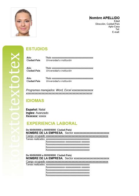 Hoja De Vida Formatos Para Descargar Y Recomendaciones 2021