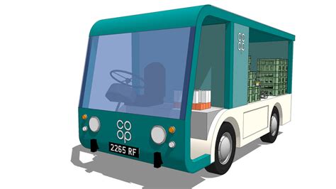 Milk Float 3d Warehouse