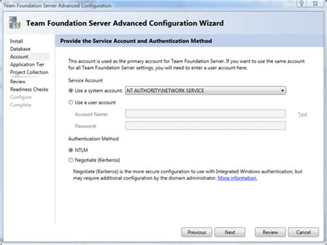 Configuring Visual Studio Team Foundation Server On Vista In