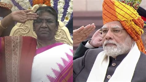 Republic Day 2023 President Droupadi Murmu Wears Odisha Silk Pm Modi