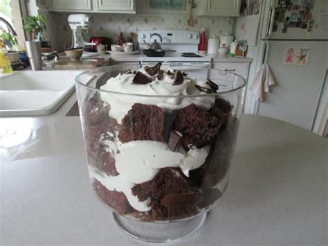Irish Cream Chocolate Trifle Chef Valentine Non Alcoholic Version Robintolbert