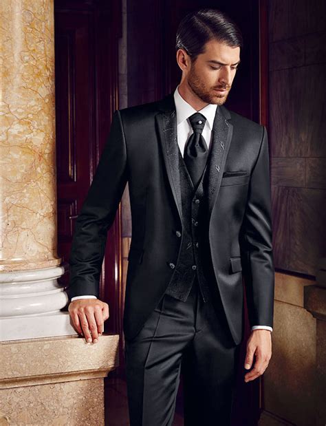 Costume 3 Pièces Homme Tenue De Salon En Trois Actes