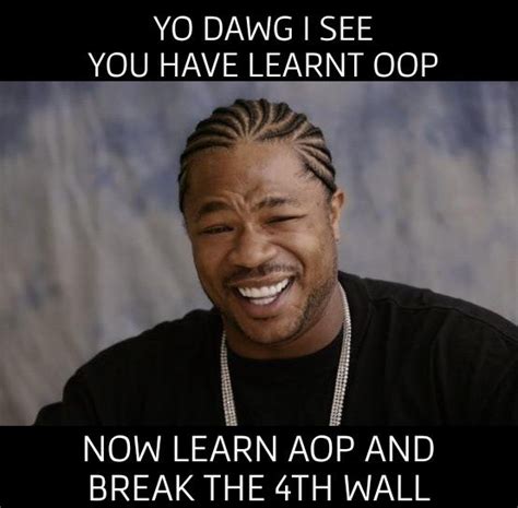 My First Thought After Learning Aspect Orientated Programming R
