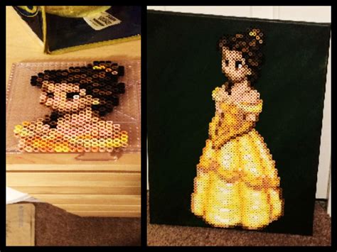Belle In Perler Beads Perler Beads Perler Beads