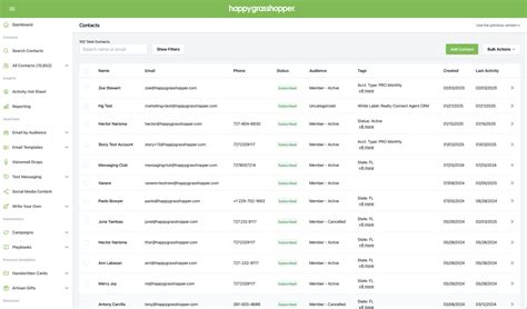 Introducing An All New Dashboard And Improved Contacts Page