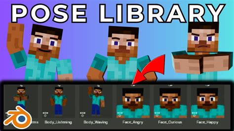 Pose Library Tutorial How To Make Pose Assets Blender YouTube