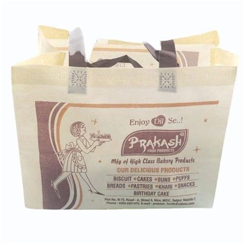 3kg Printed Non Woven Loop Handle Bag At ₹ 4piece Loop Handle Non