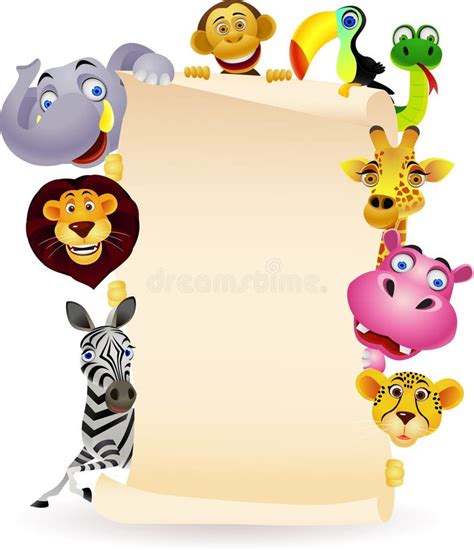 动物空白符号 向量例证 插画 包括有 例证 猎豹 可笑 逗人喜爱 食肉动物 友好 闹事 钞票 20601892