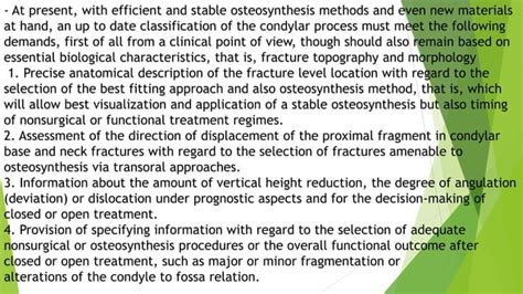 Aocmf Classification 2014 Level 3 Condylar Fracture Pptx