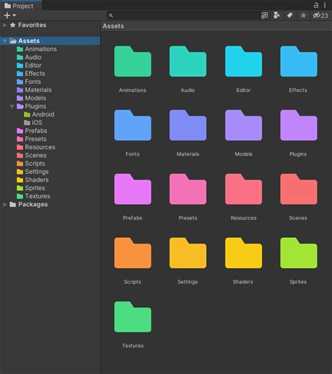GitHub Baba S Kogane FolderColor Unity Editor Extension To Color