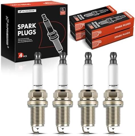 A-Premium 4PCS Iridium Platinum Spark Plugs Compatible with Buick ...