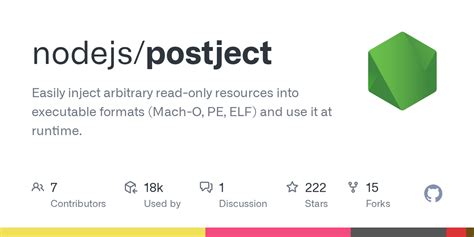 Github Nodejspostject Easily Inject Arbitrary Read Only Resources