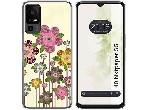 Funda móvil TUMUNDOSMARTPHONE TCL 40 NXTPAPER 5G Compatible con TCL
