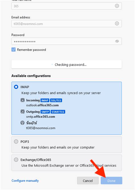 วธ add อเมล 365 ลงโปรแกรม Thunderbird Manual TH วธ add อเมล 365 ลงโปรแกรม Thunderbird Manual TH