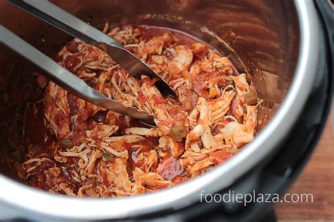 Курица сальса в мультиварке Инстант пот Instant Pot Foodie Plaza