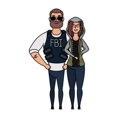 Fbi Agent Vector Art Icons And Graphics For Free Download