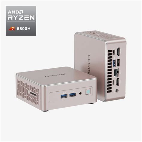 GEEKOM A5 Mini PC AMD Ryzen 7 5800H Mini PC