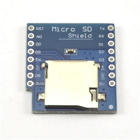 Модуль Micro Sd для Wemos D1 Mini купить Киев Днепр Одесса Харьков Львов Украина Интернет