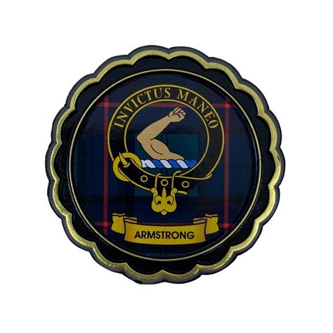 Clan Armstrong Tartan And Clan Crest Goods Scottish Shop