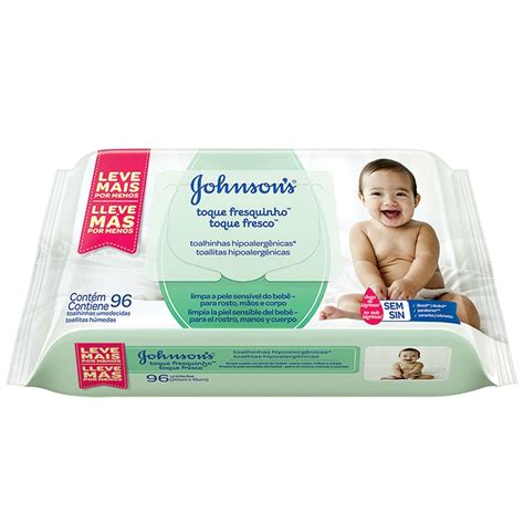 Indicações Para Que Serve E Bula Lenço Umedecido Johnsons Toque
