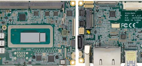 AAEON PICO RAP4 PC PICO ITX con un Intel Core de 13ª Gen