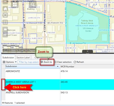Attribute Table Widget