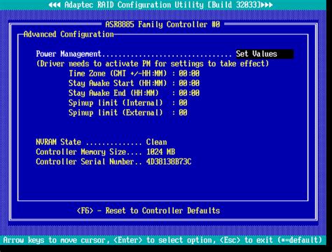 Настраиваем adaptec raid 8885 Настройка серверов windows и linux