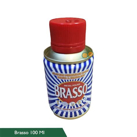 Jual Brasso Metal Polish 100ml Pengkilap Logam Pembersih Stainless Kuningan Shopee Indonesia