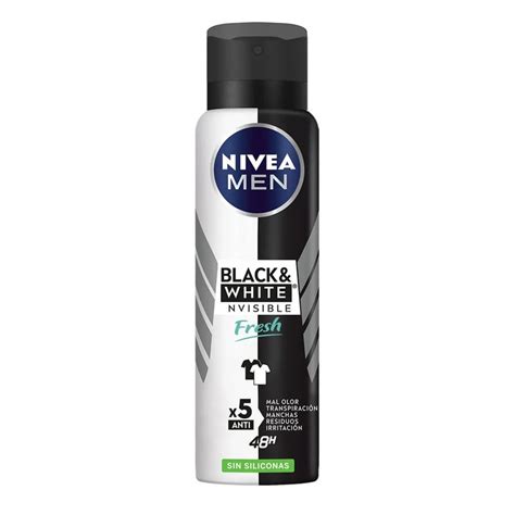 Desodorante Nivea Men Black White Invisible ML