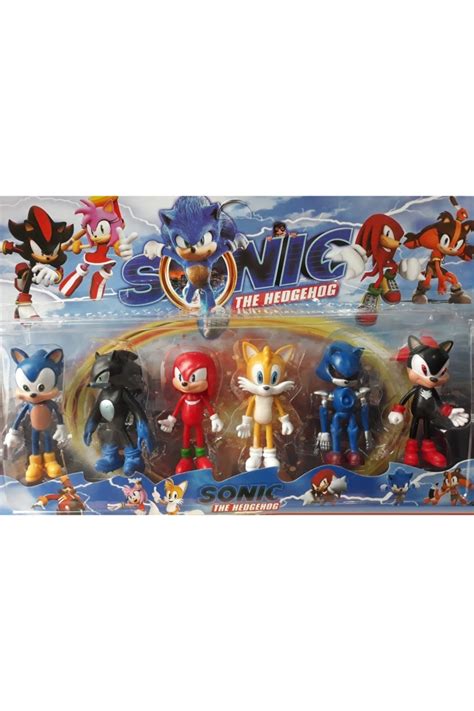 OYUNCAKSAHİLİ Kirpi Sonıc Oyuncak lı Et Figür Knuckles Taıls Shadow Sonic Adet Kırılmaz Sonik