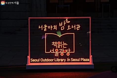 풀밭 위에 누워 책과 함께 낭만 충전 밤의 여행 도서관 내 손안에 서울 서울이야기 시민소통 정보소통광장