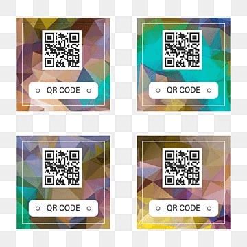 Qr Code Label Design PNG Vector PSD And Clipart With Transparent Background For Free Download