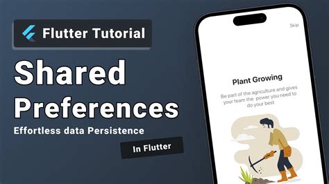 Flutter Tutorial: Effortlessly Persist Data with Shared Preferences - YouTube