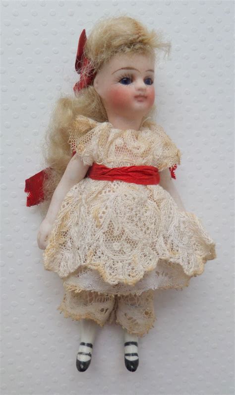 Lovely Mignonette Doll All Bisque Nicely Dressed C1900 Doll Dress