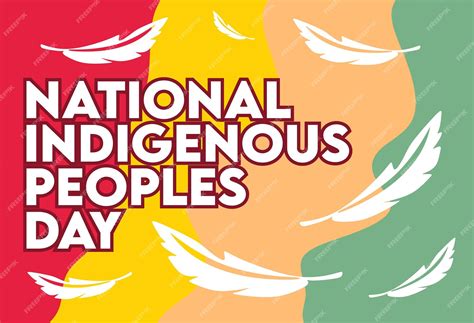 Premium Vector Happy Indigenous Peoples Day To All Indigenous People
